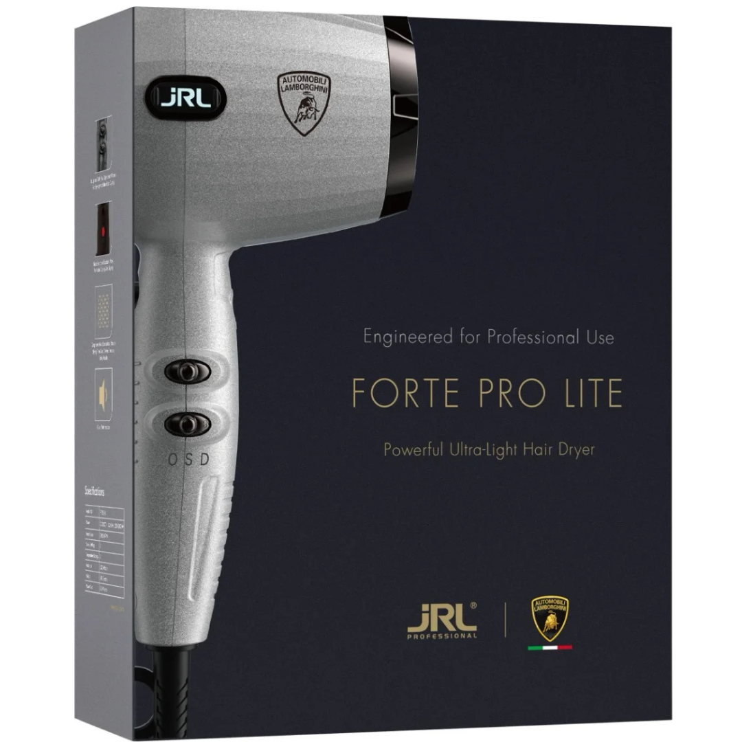 Secador Forte Pro Lite Prata JRL + Lamborguini - Positive Cosmetics